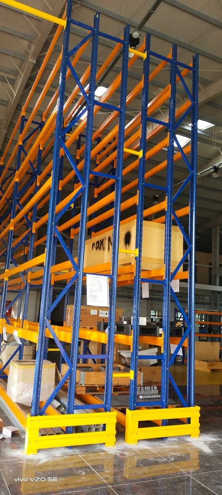Mild Steel Storage Racks Double Deep Pallet Racking, For Warehouse ...