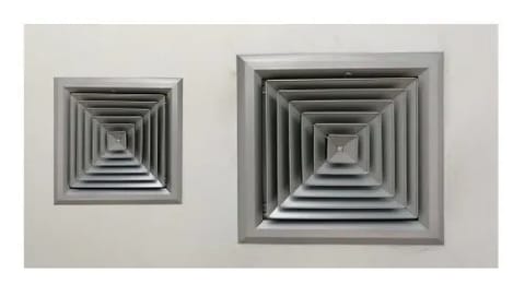 HVAC Air Diffuser with VCD