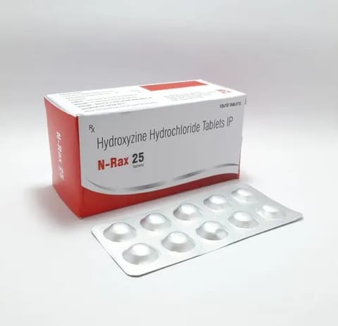 Hydroxyzine Hydrochloride Tablets Ip 25 Mg