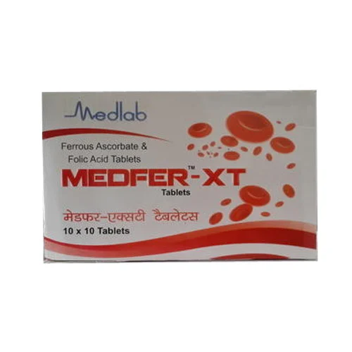 Ferrous Ascorbate and Folic Acid Tablets Third Party/Contract Manufacturing